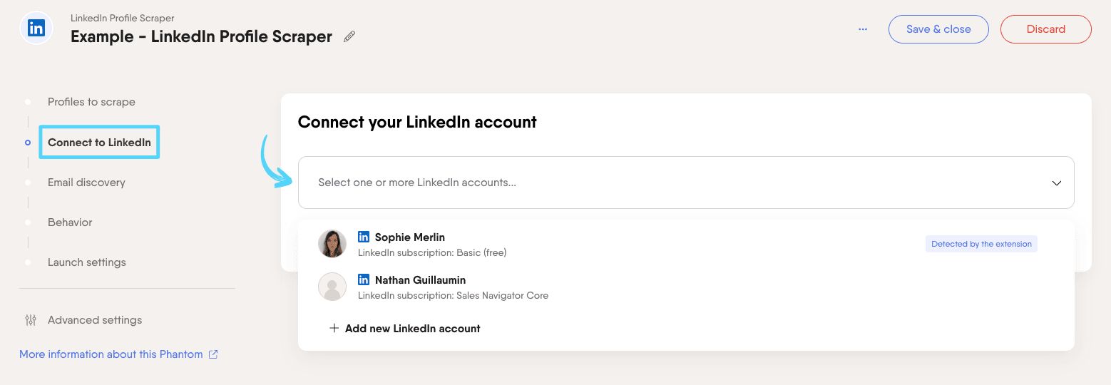 How to use the LinkedIn Profile Scraper – PhantomBuster