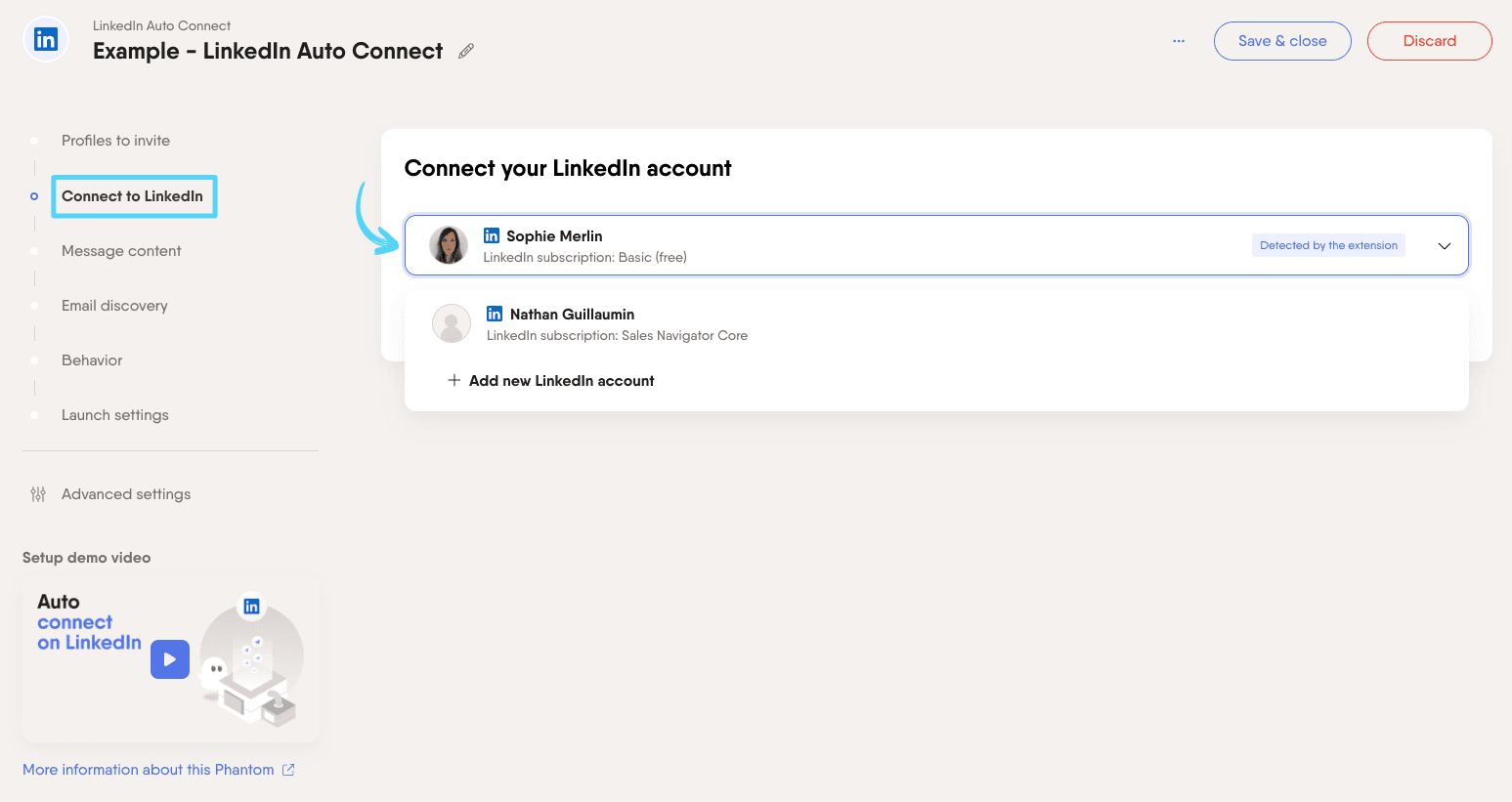 How to Use the LinkedIn Auto Connect – PhantomBuster