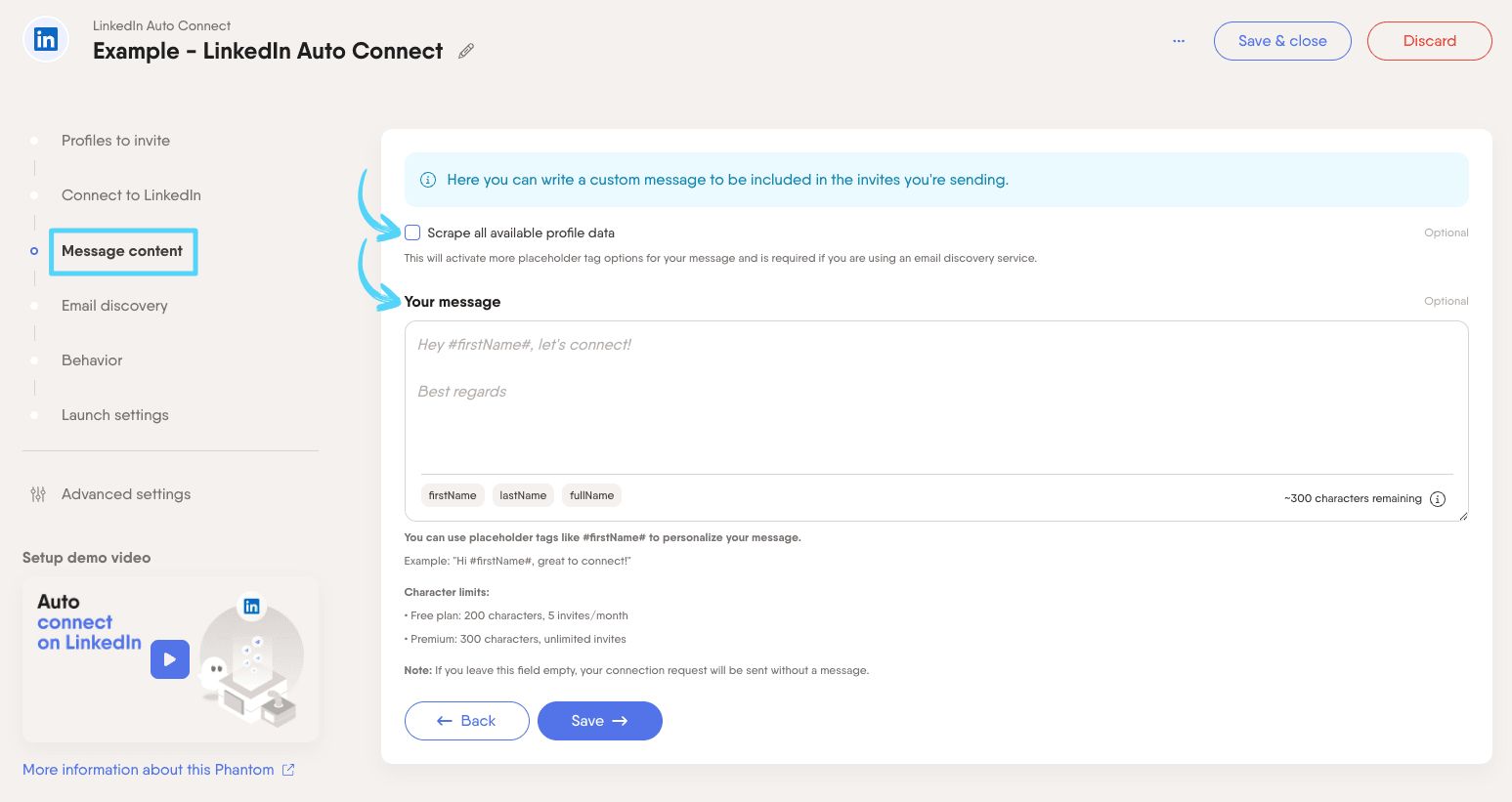 How to Use the LinkedIn Auto Connect – PhantomBuster