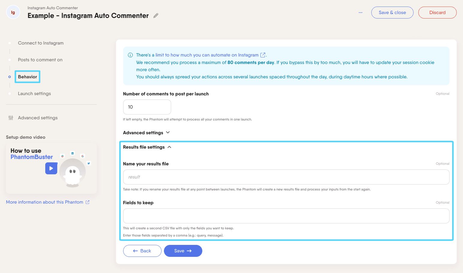 How To Use The Instagram Auto Commenter Phantombuster