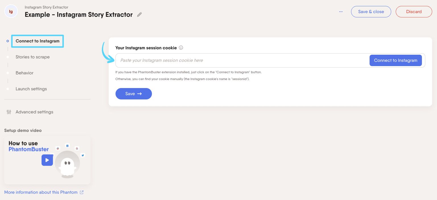 How to Use the Instagram Story Extractor – PhantomBuster