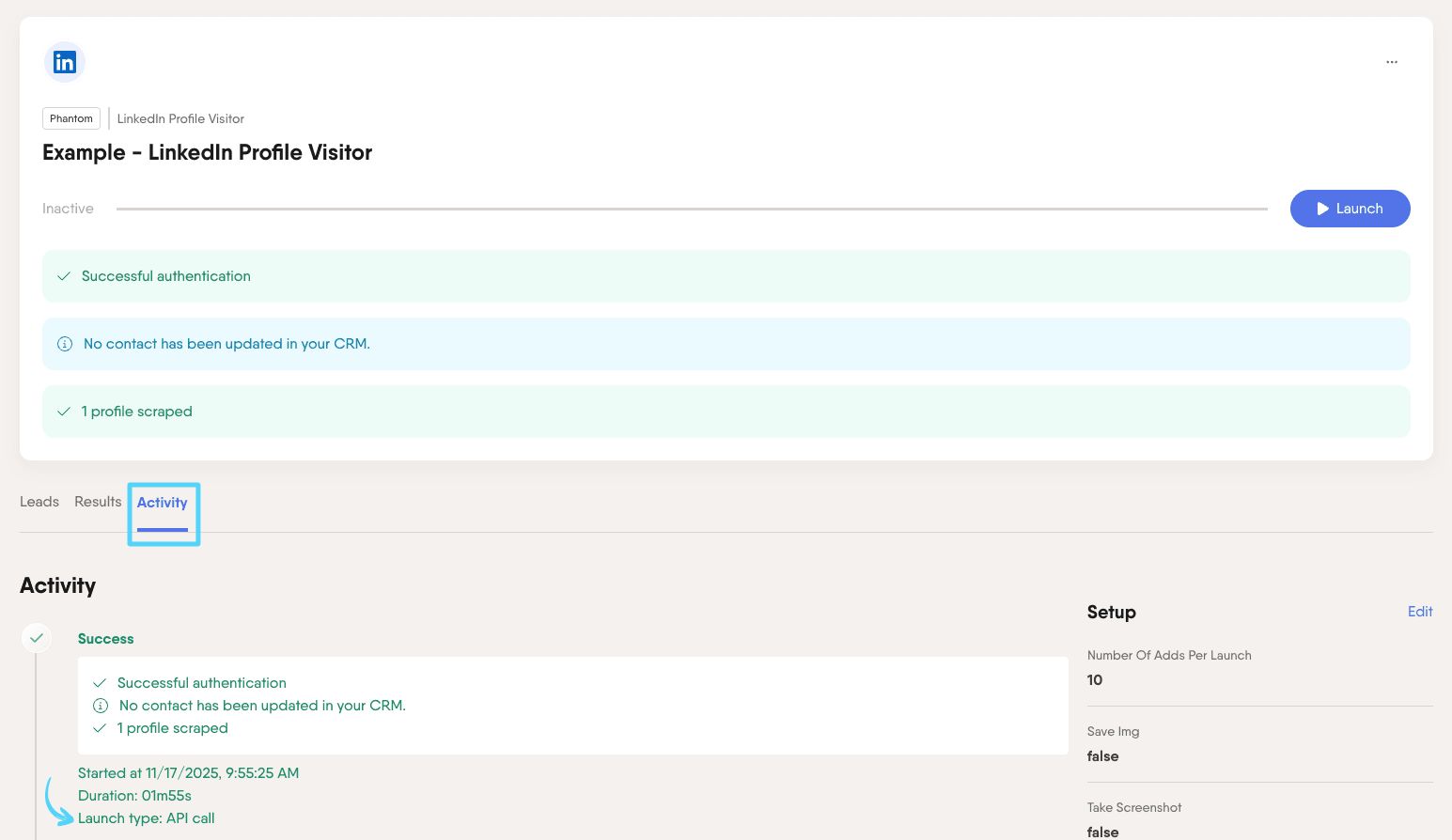 How to use dynamic input and UI settings with the API – PhantomBuster